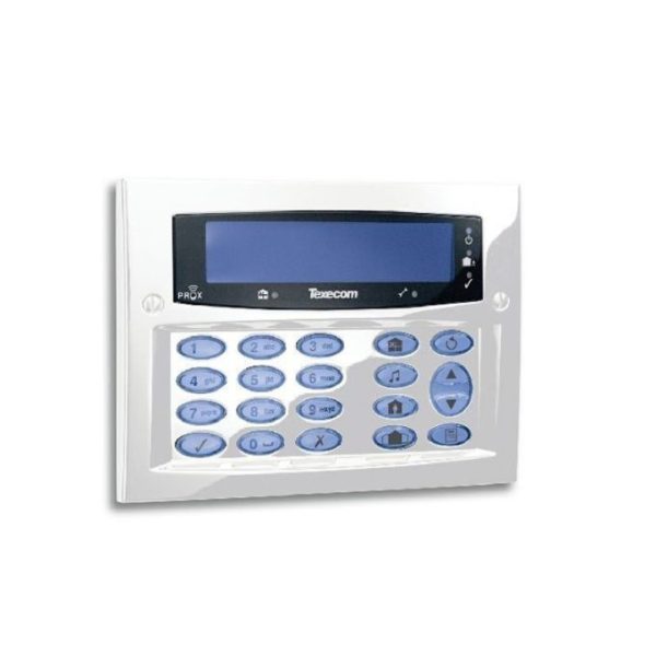 Texecom Premier Elite Diamond White Flush Mount Keypad DBD-0170 ...